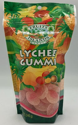 Lychee Gummi Candy 12oz (340g) – Fruits of the Islands